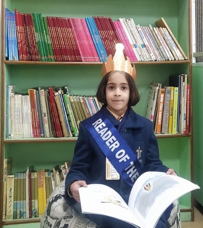 Readers of the Month – Tagore International School